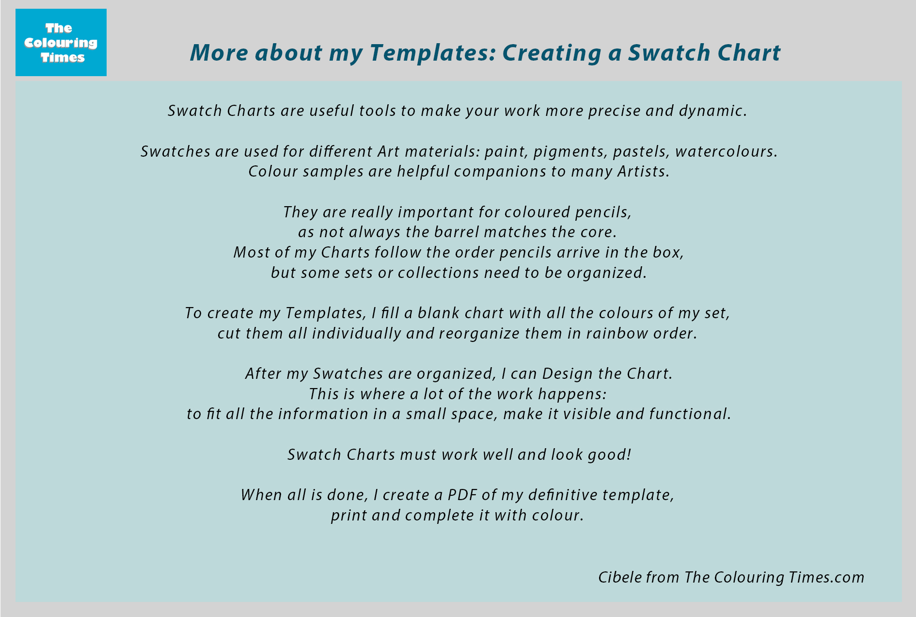 Free Charts – The Colouring Times