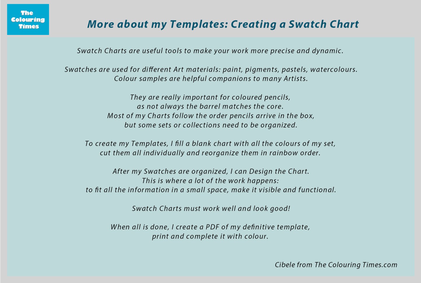Free Charts – The Colouring Times